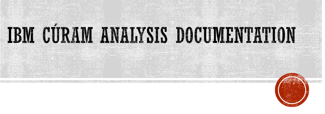 IBM Cúram Analysis Documentation – Knowledgewala