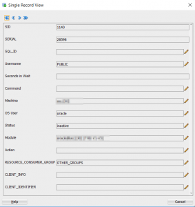 Oracle SQL Developer – Monitor Sessions – Knowledgewala